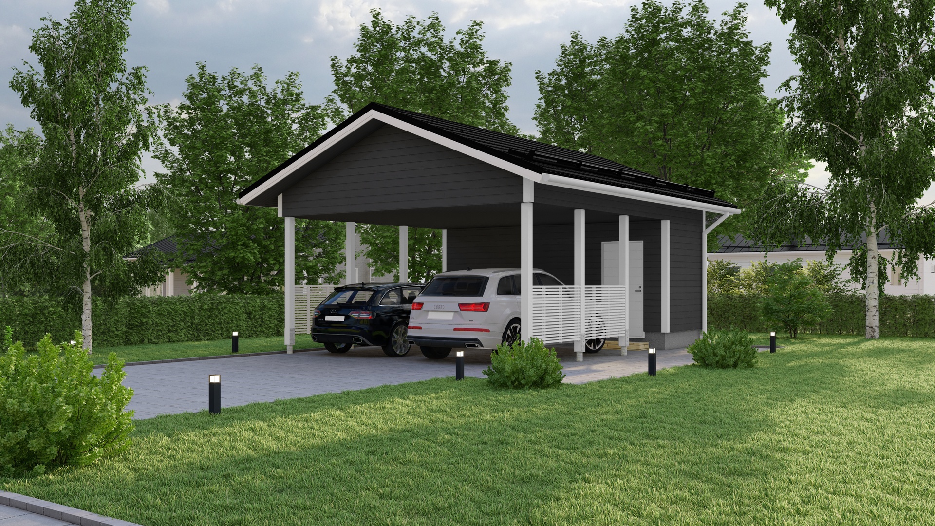 Muuttovalmiin talopaketin muunneltavuus - Designtalo